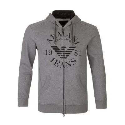 Emporio Armani Logo And Hat Casual Jacket