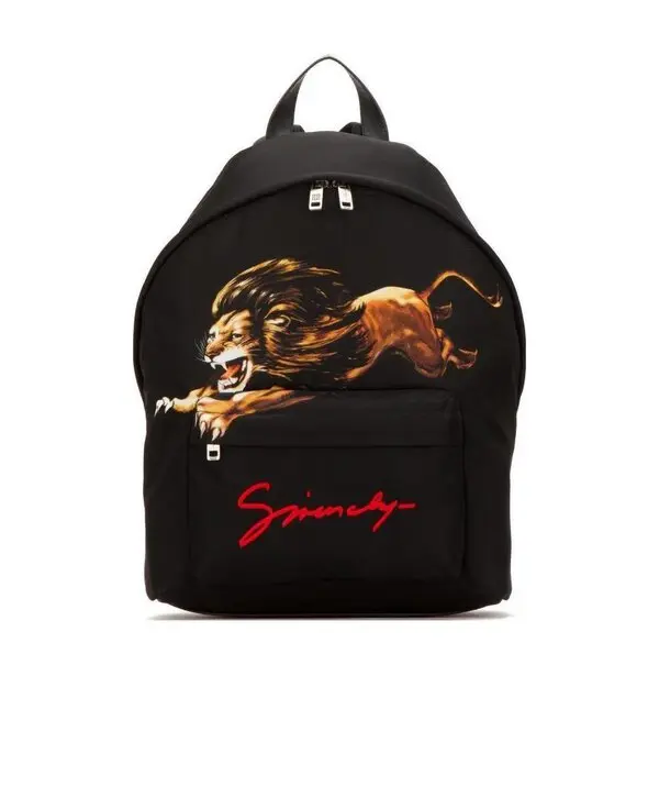 Givenchy Leo Print Backpack - Black