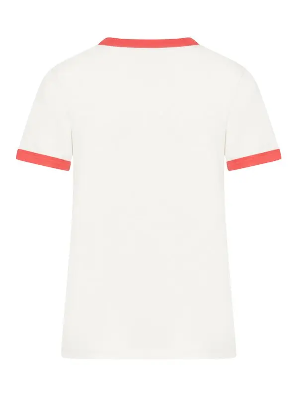 Gucci Ice Cream Sequin Embroidered T-shirt - Ivory