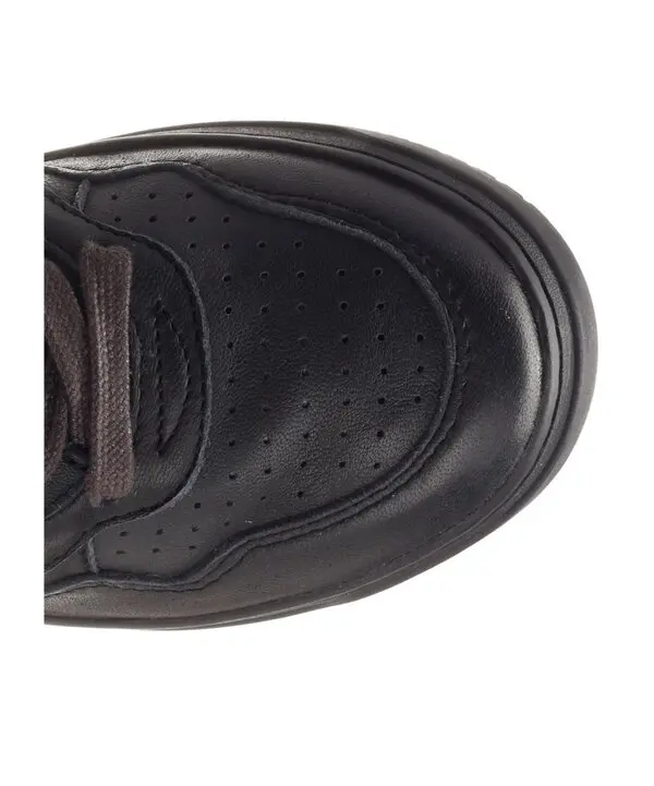 AUTRY Medalist Lace-up Round Toe Sneakers - Black