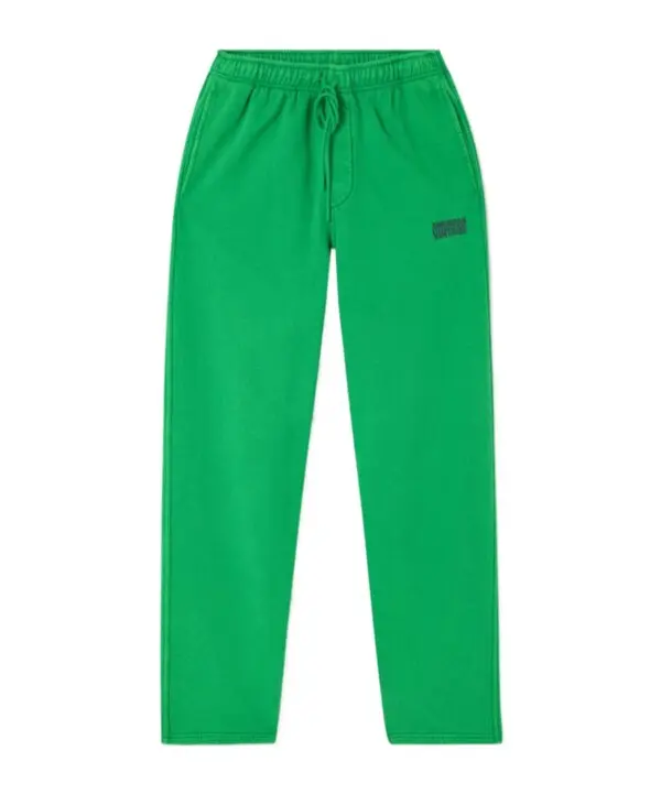American Vintage Plizzy Logo-print Track Pants - Green