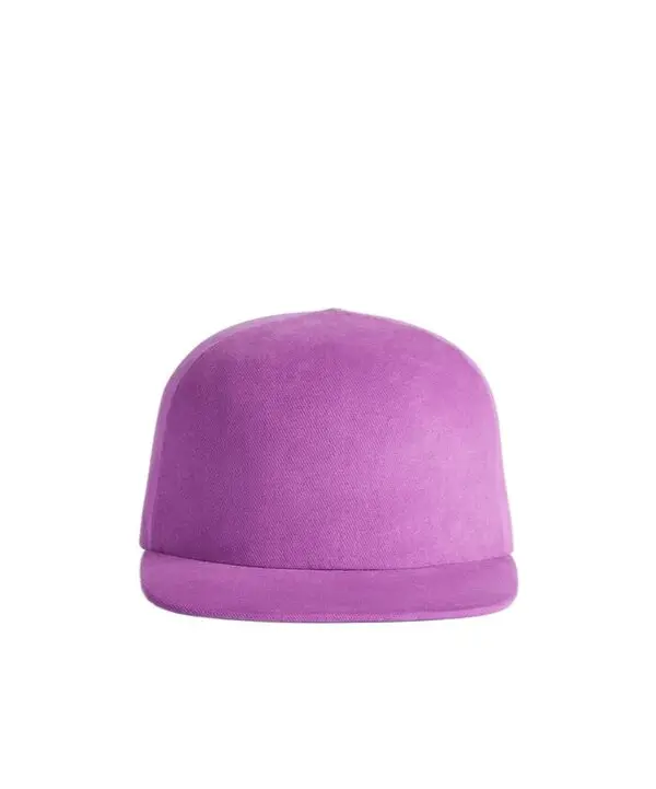 Balenciaga Logo Embroidered Baseball Cap - Violet