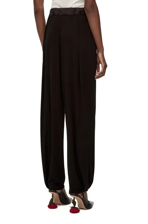 Loewe Balloon Trousers In Wool
