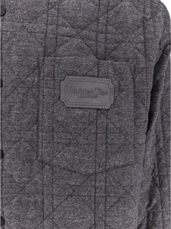 Dior Cannage Overshirt With Embroidery