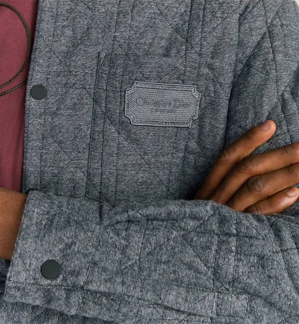 Dior Cannage Overshirt With Embroidery