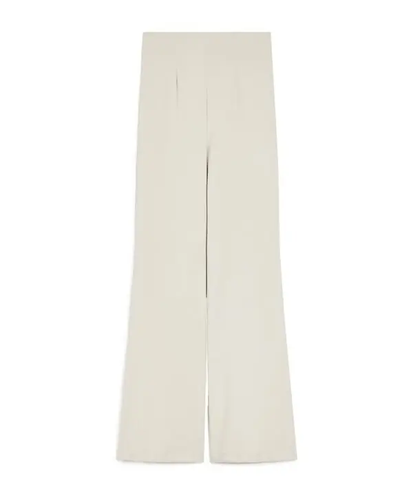 Sportmax Olea High-waist Trousers - Grey
