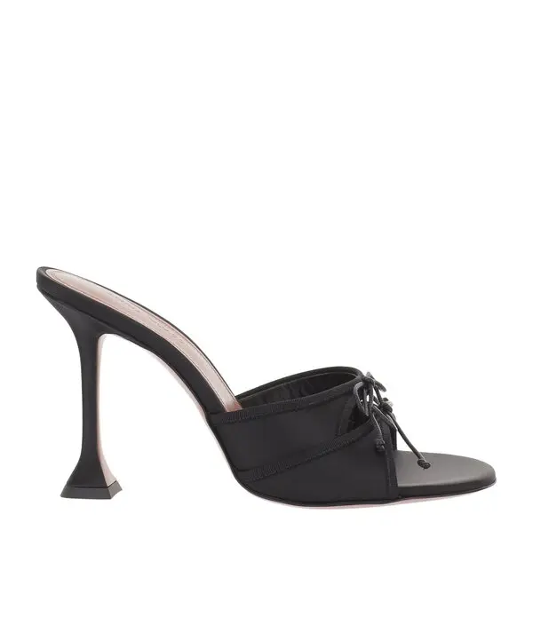 Amina Muaddi Bow-tie High-heeled Sandals