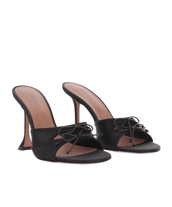 Amina Muaddi Bow-tie High-heeled Sandals