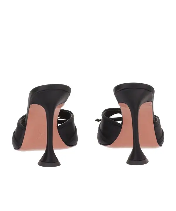 Amina Muaddi Bow-tie High-heeled Sandals