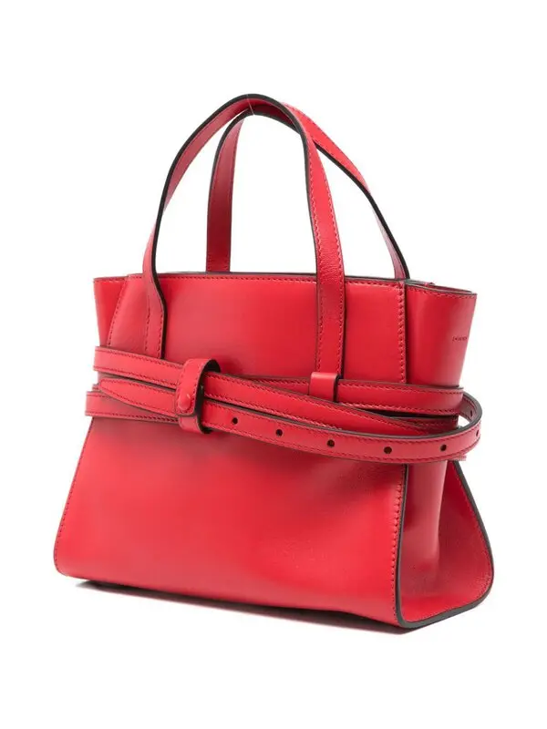 Moschino Tie Me Tote Bag - Red