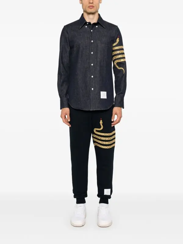 Thom Browne Lunar New Year Straight Fit Broad Shirt