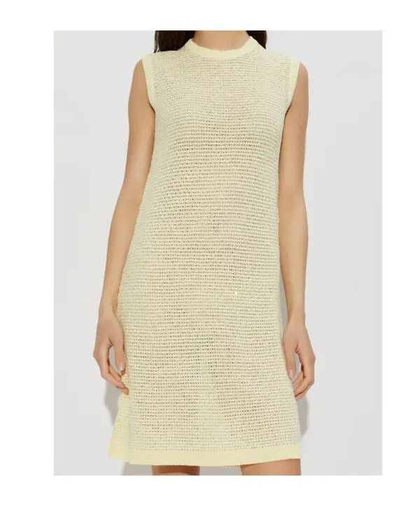 Fabiana Filippi Sleeveless Sequined Knit Dress