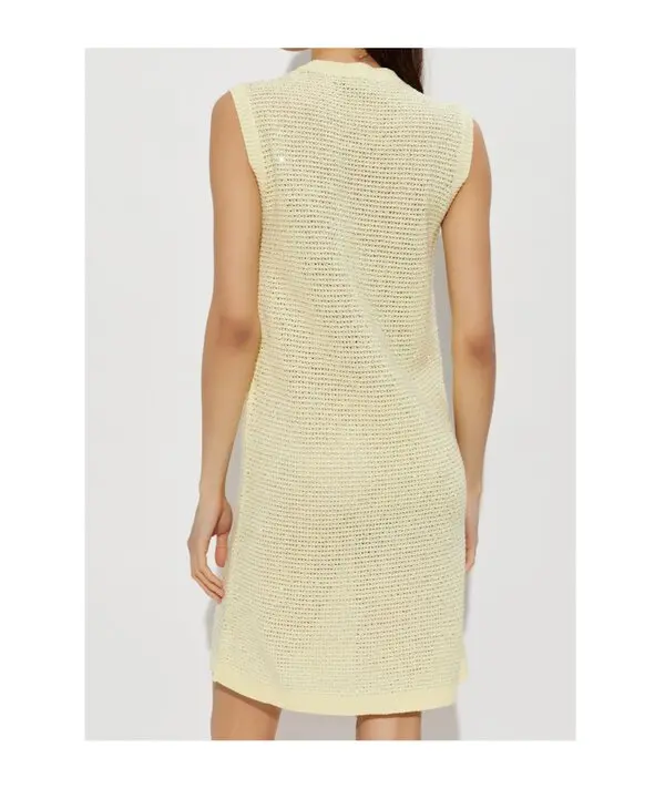 Fabiana Filippi Sleeveless Sequined Knit Dress