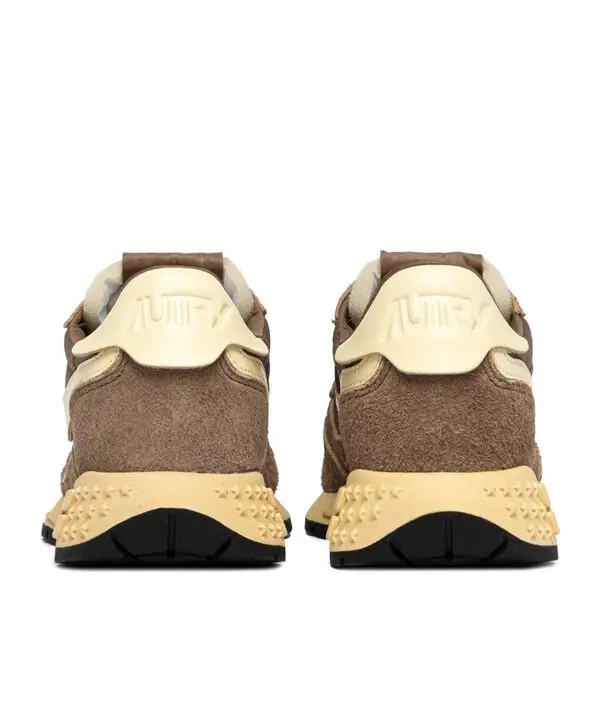 AUTRY Reelwind Mesh Panel Low-top Sneakers - Brown