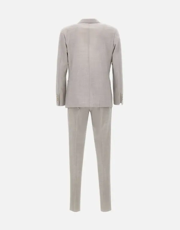 Eleventy Double-breasted Slim-fit Suit