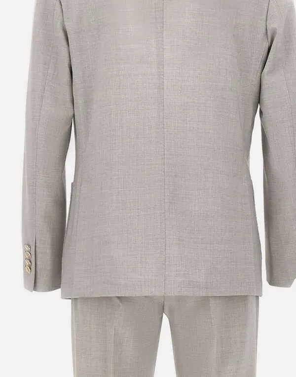 Eleventy Double-breasted Slim-fit Suit