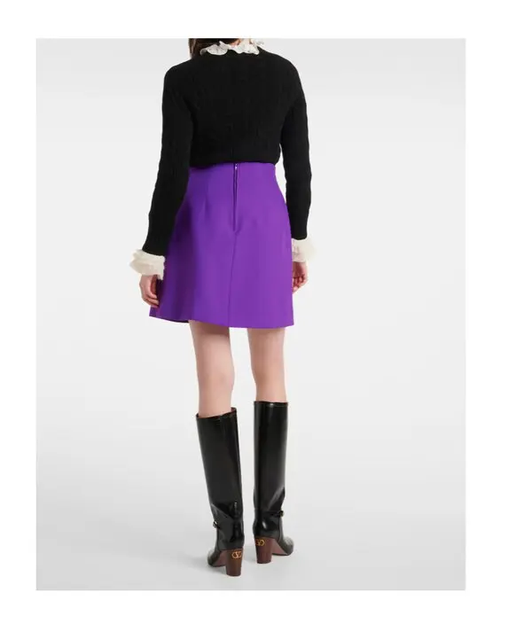 Valentino Garavani A-line Skirt With Bow Detail