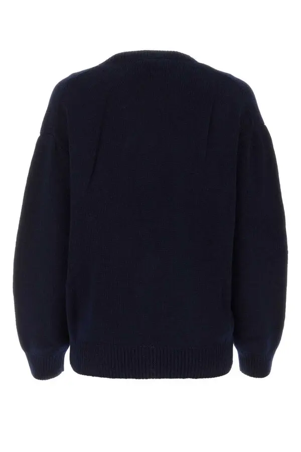 Prada V-neck Buttoned Cashmere Jumper