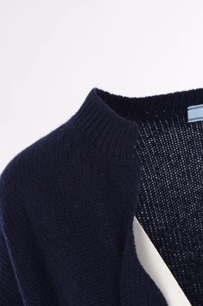 Prada V-neck Buttoned Cashmere Jumper