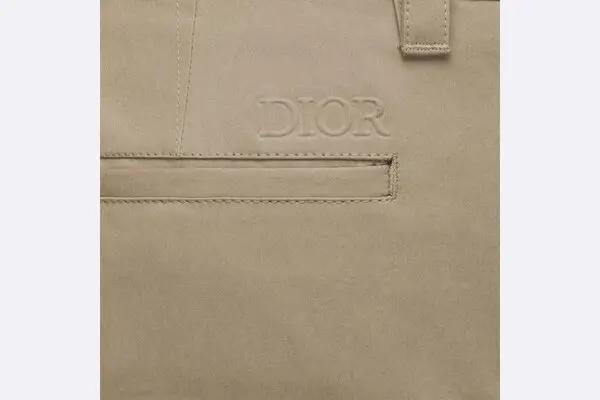 Dior Straight-leg Cargo Pants With Resin Clasp Detail