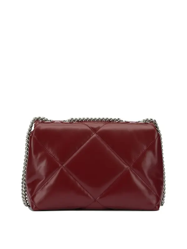 Tory Burch Small Kira Diamond Quilt Convertible Shoulder Bag - Brown