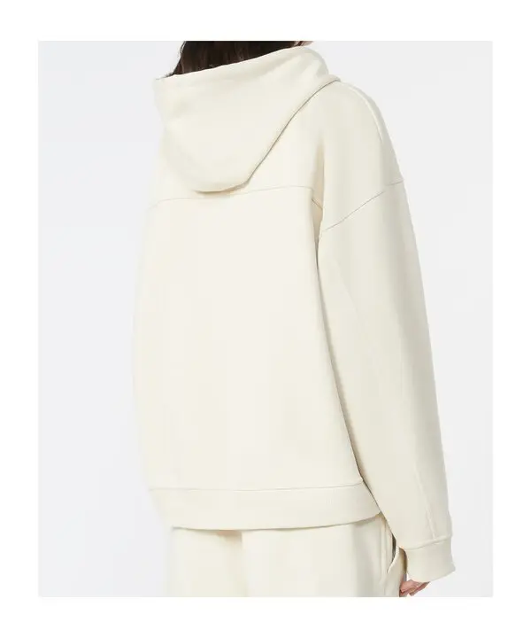 Sportmax Urna Drawstring Hoodie - Ivory