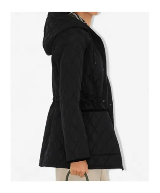Burberry Devon Quilted Hooded Parka