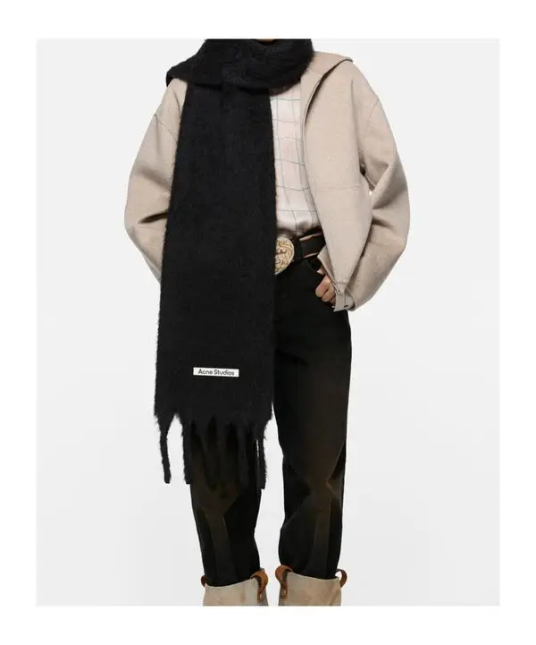 Acne Studios Fringed Scarf