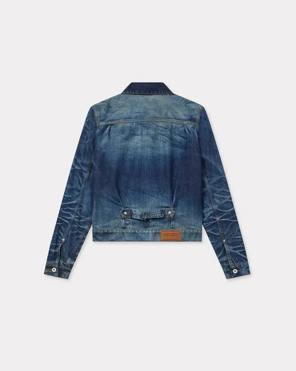 Kenzo Logo Patch Denim Jacket