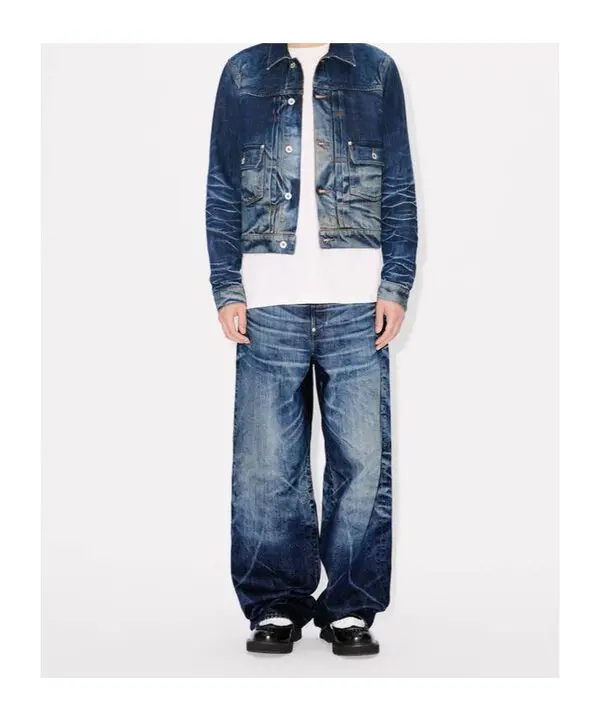 Kenzo Logo Patch Denim Jacket