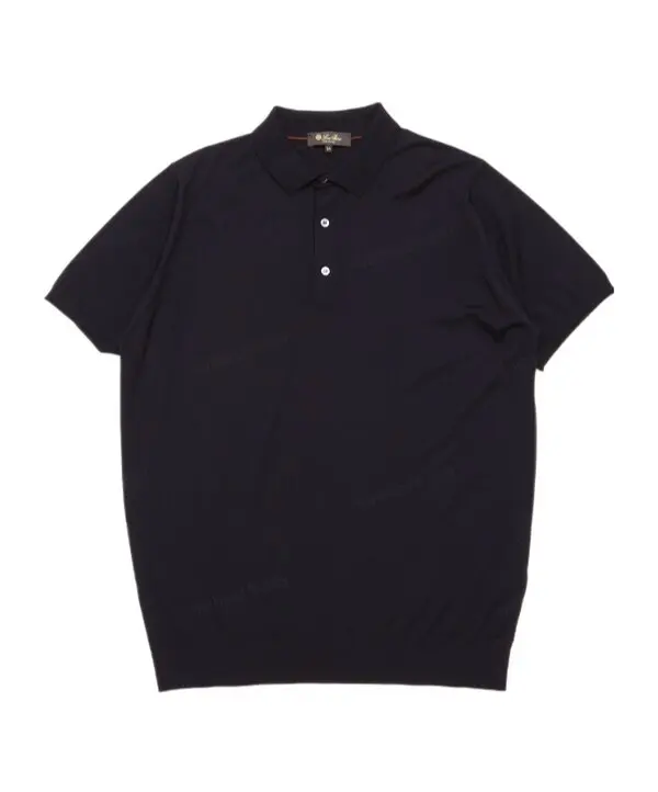Loro Piana Wish Short-sleeved Polo Shirt - Black