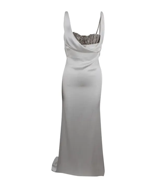 Giuseppe Di Morabito Embellished Sleeveless Maxi Dress