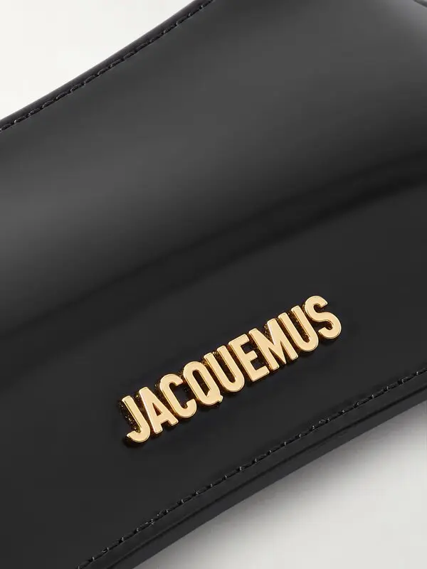 Jacquemus Small Bisou Chaine Shoulder Bag - Black