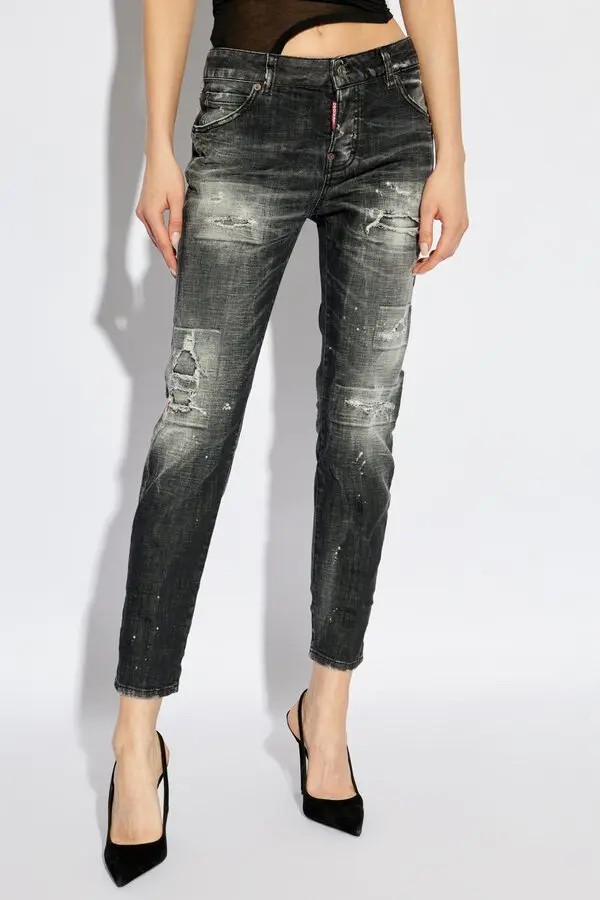 Dsquared2 Distressed Skinny Jeans