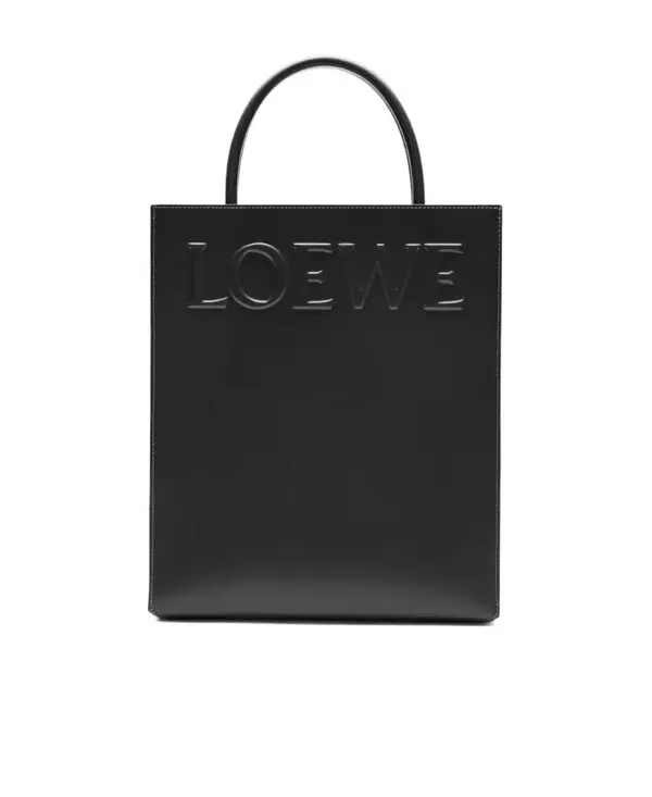 Loewe Standard A4 Tote In Sleek Calfskin