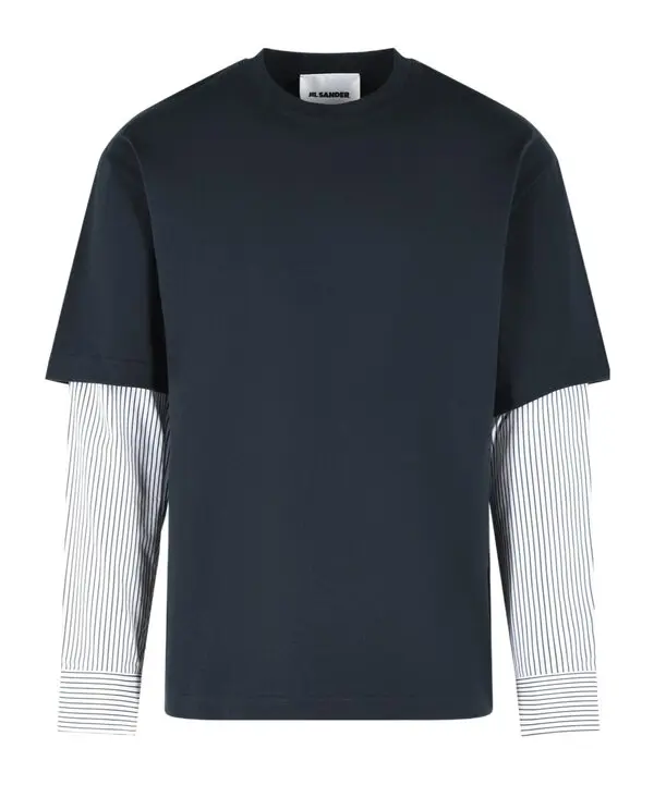 JIL SANDER Logo Long Sleeve T-shirt