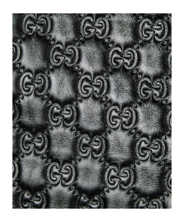 Gucci Embossed Gg Leather Shorts