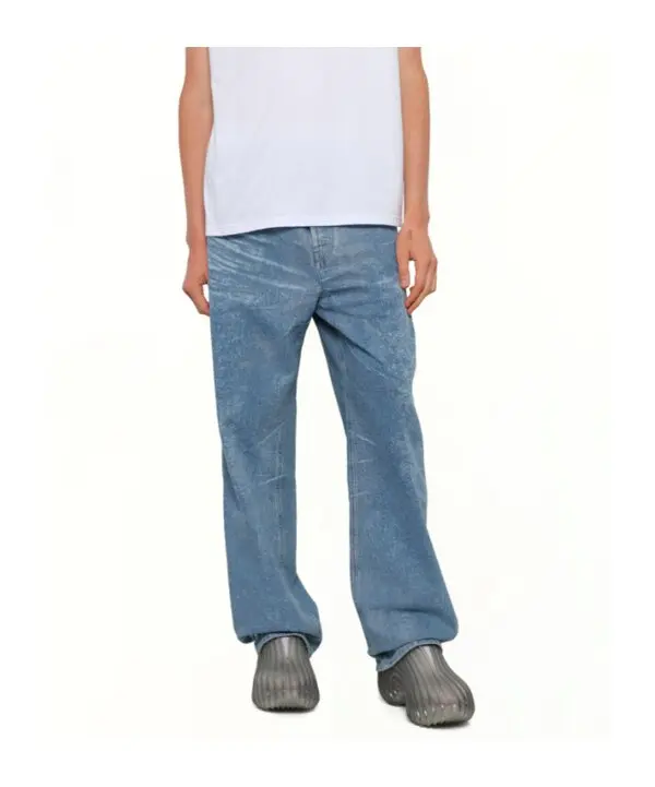 DIESEL® 2001 D Macro Fsi 1 Straight Jeans - Blue