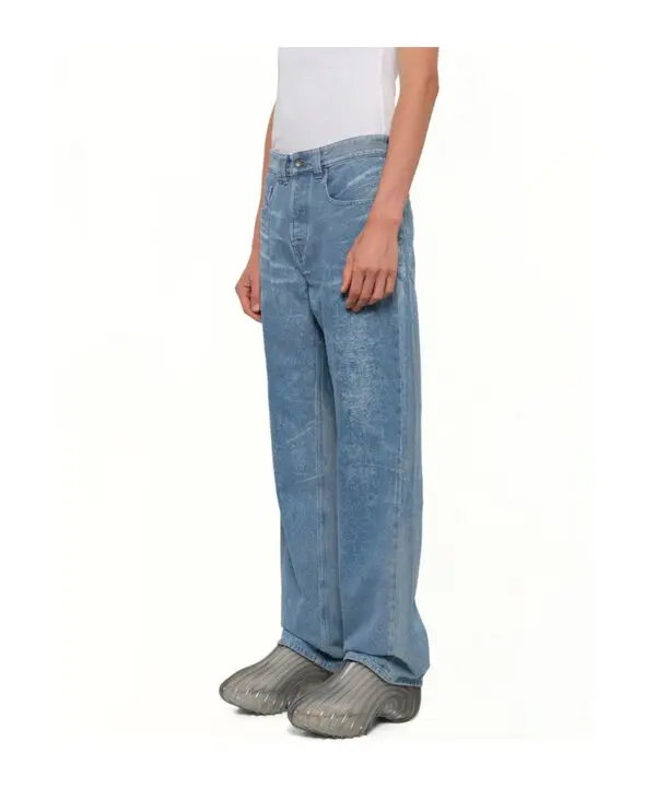 DIESEL® 2001 D Macro Fsi 1 Straight Jeans - Blue