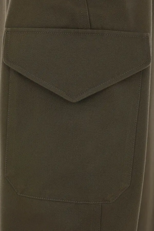 Givenchy Pocket Detailed Trousers - Khaki