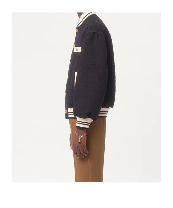 Valentino Garavani Button-up Varsity Jacket