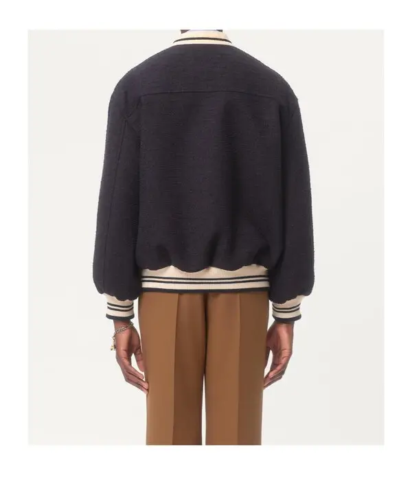 Valentino Garavani Button-up Varsity Jacket