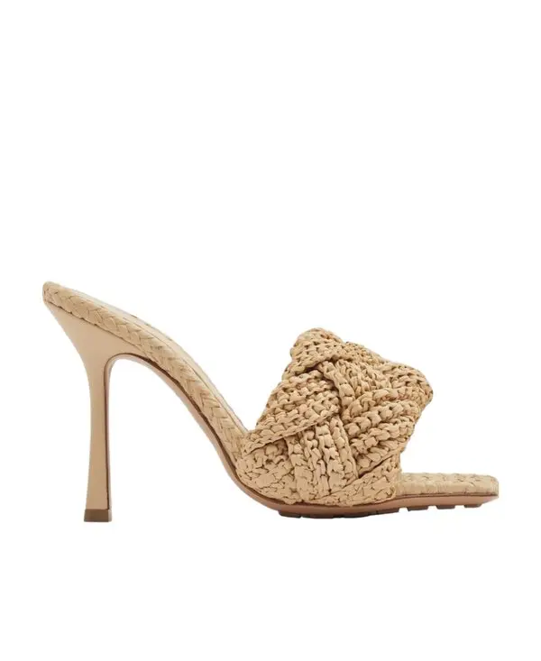 Bottega Veneta Lido Mules - Sugarcane