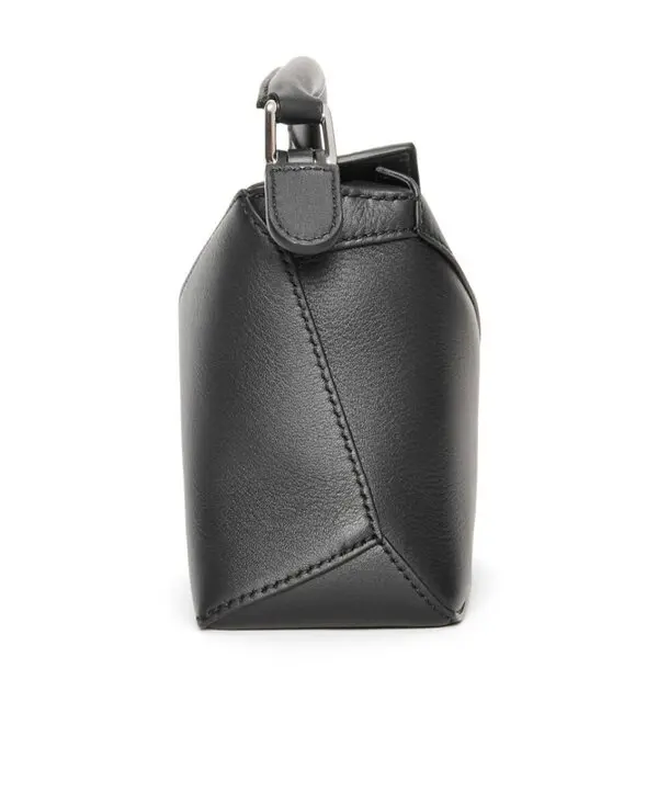 Loewe Mini Puzzle Top Handle Bag - Black
