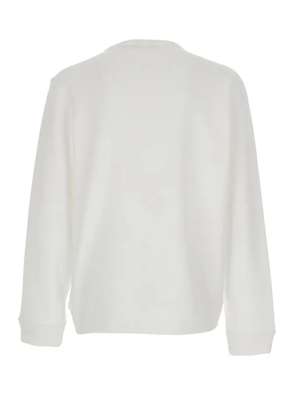 Polo Ralph Lauren Embroidered Logo Crewneck Sweatshirt - White