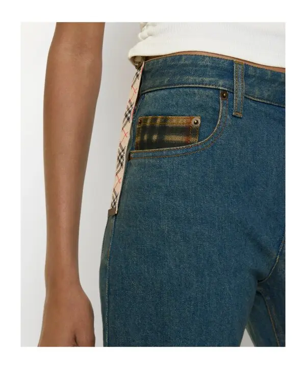 Burberry Mid-rise Straight Jeans