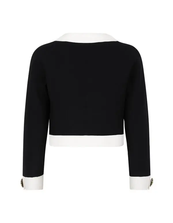 Valentino Garavani Long-sleeved Knitted Shirt