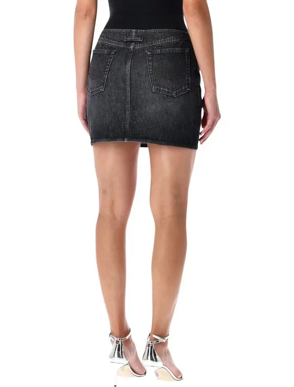 JEAN PAUL GAULTIER Zip Front Mini Skirt