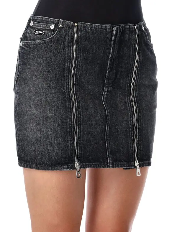JEAN PAUL GAULTIER Zip Front Mini Skirt
