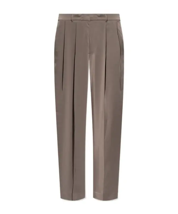 Michael Kors Pleated Trousers - Gray